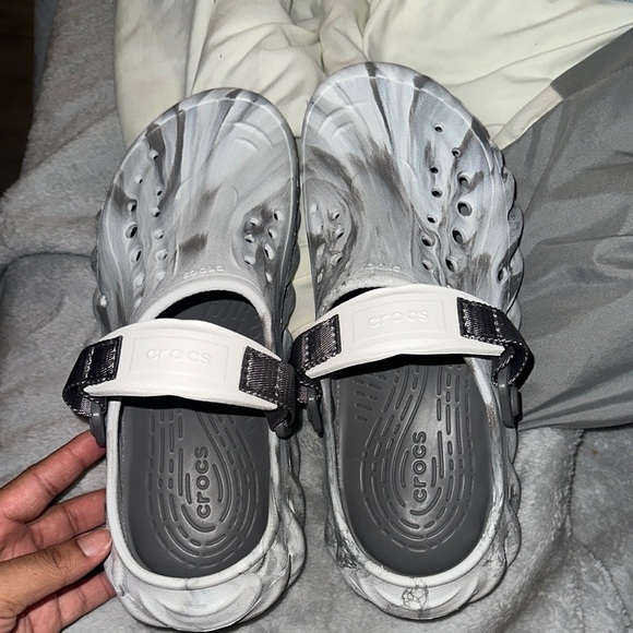 CROCS | Shoes | Crocs Gray Clogs | Poshmark